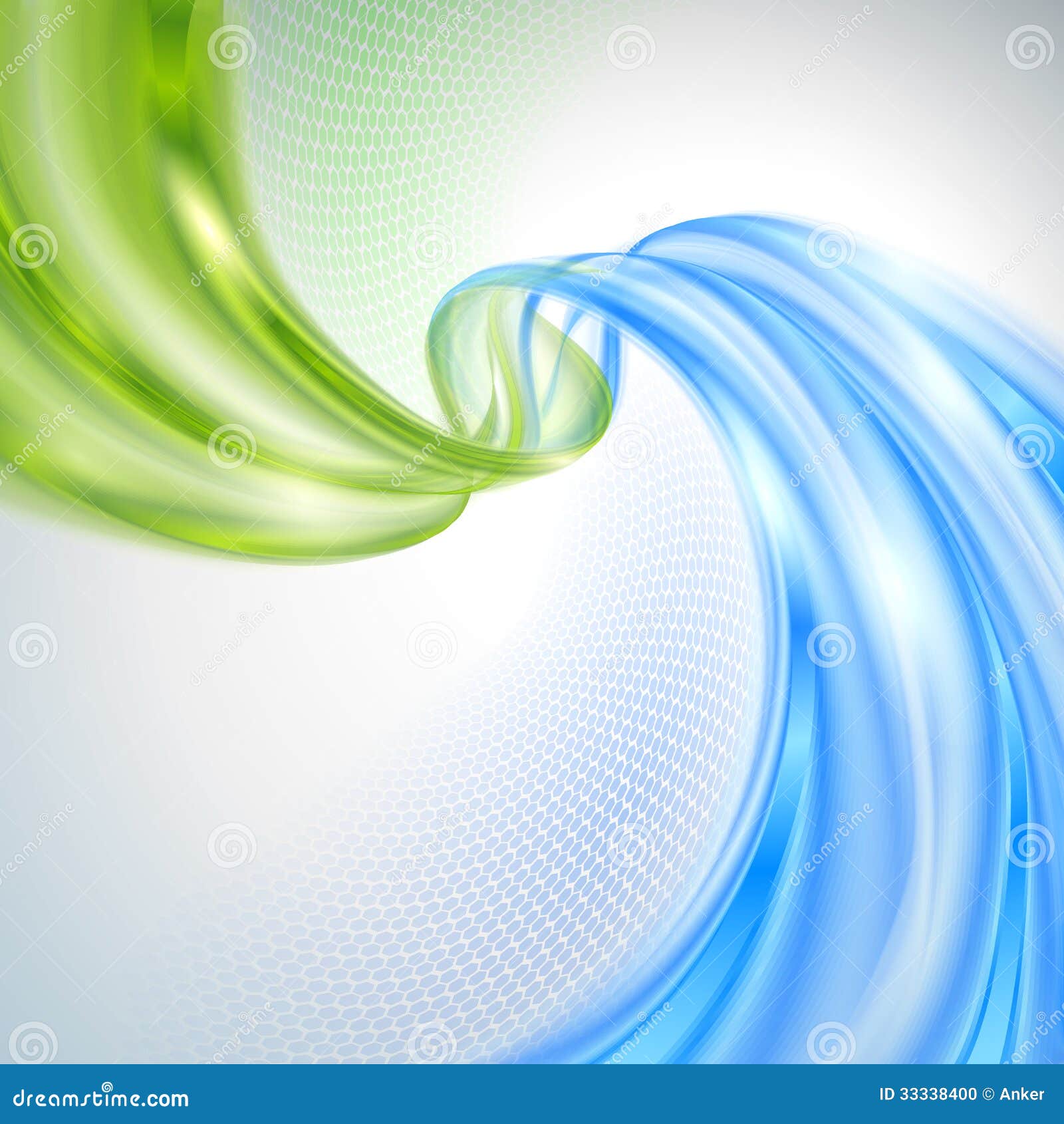 Abstract wave background stock vector. Illustration of freshness - 33338400