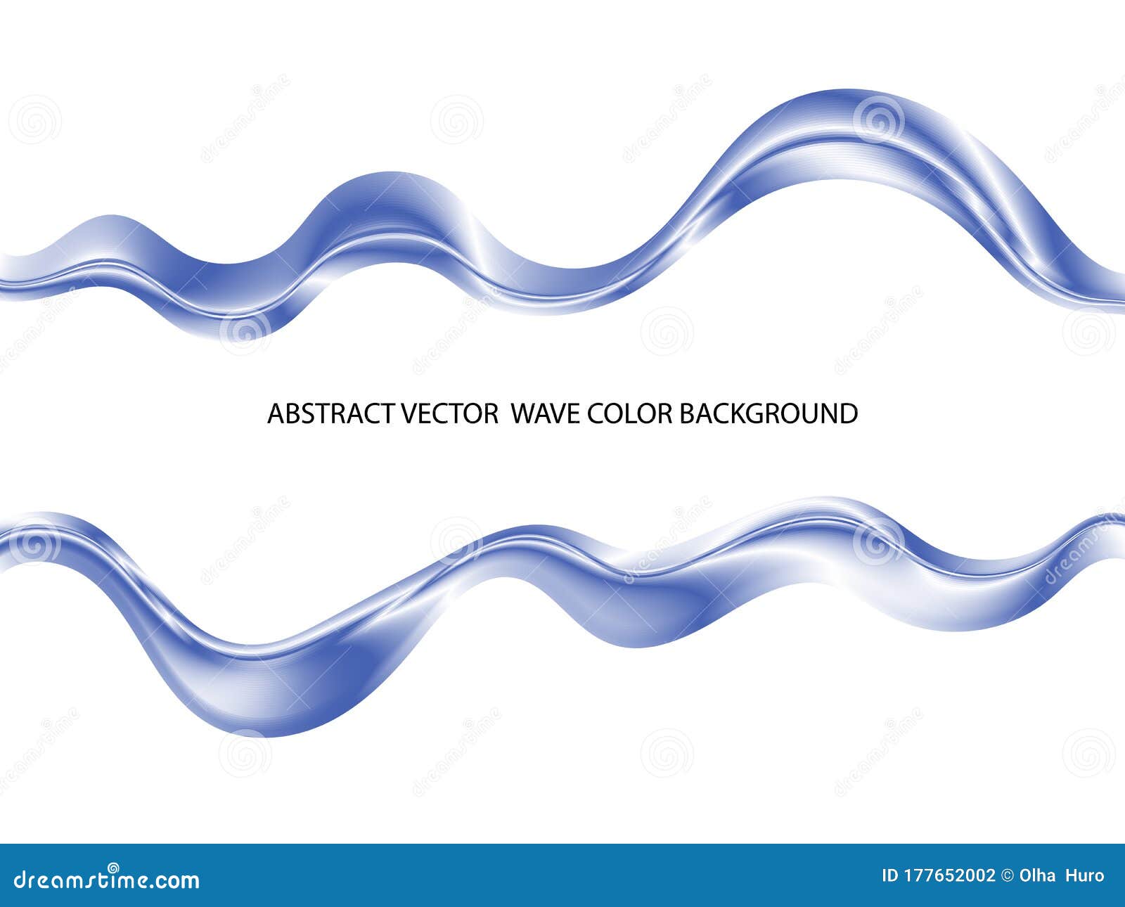 Abstract Wave Background. Wavy Text Frame, Background for Banners ...
