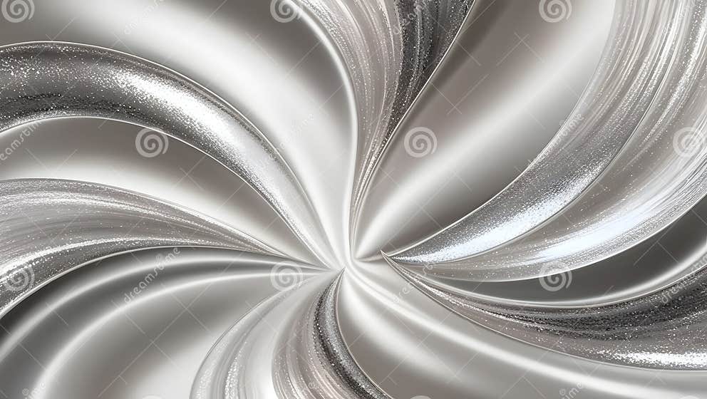 Creative White and Silver Abstract Wave for Exclusive Branding Projects ...