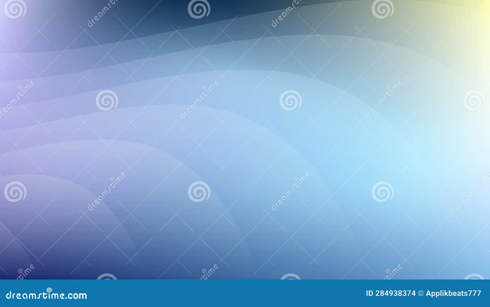 Abstract Wave Blue Blur Gradient Background Design Stock Vector ...