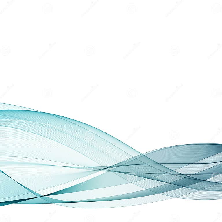 Abstract Wave Design Element. Blue Wave.layout for Advertising. Eps 10 ...