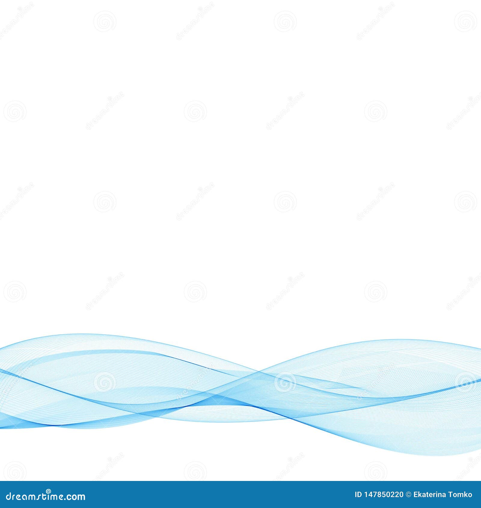 Abstract Wave Design Element. Blue Wave.layout for Advertising. Eps 10 ...