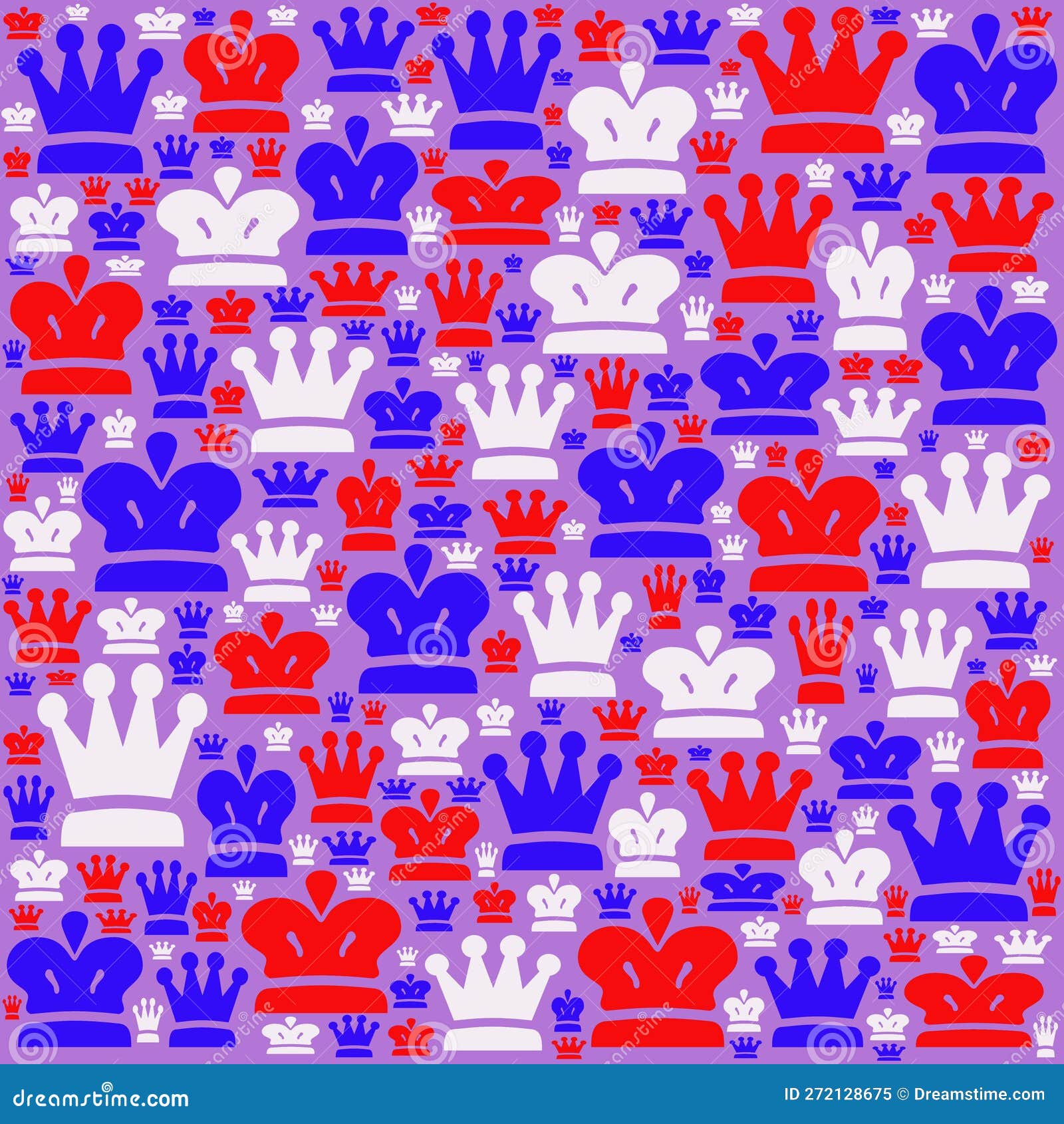 Abstract and Contemporary Digital Art Crown Design Stock Illustration ...