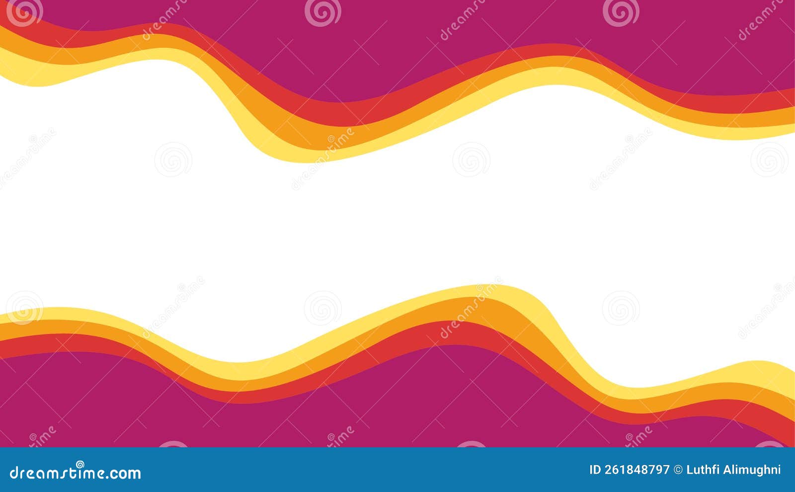 Abstract Wave Element on Blank White Background Stock Vector Stock ...