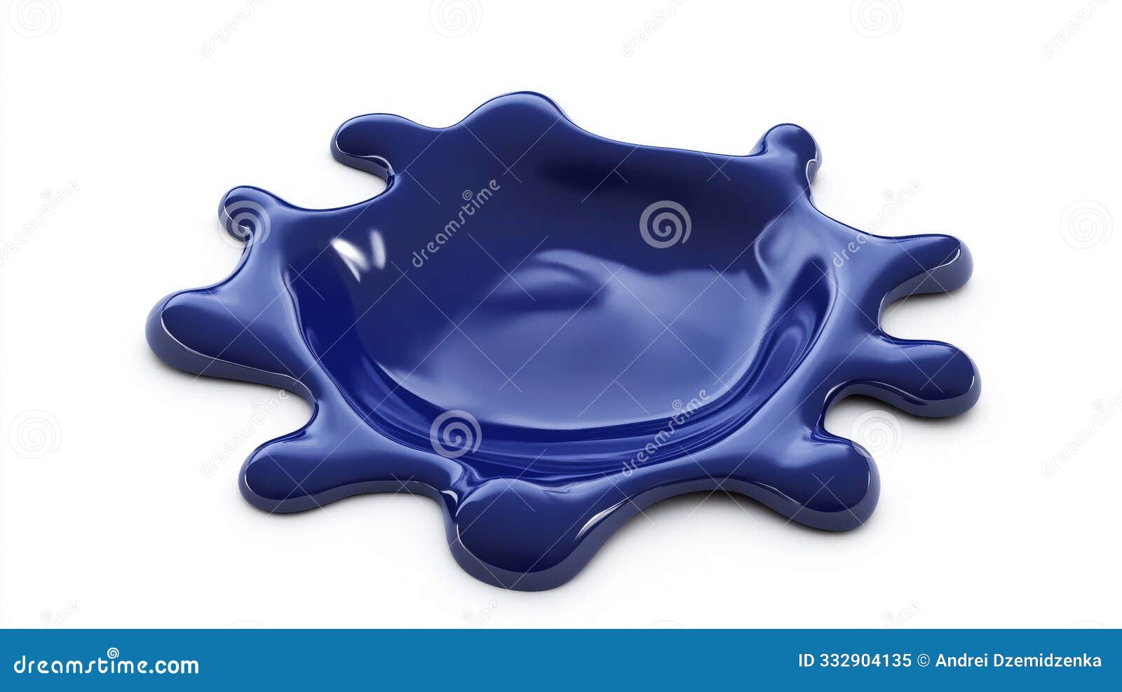 An Abstract Wave Explosion with Blue Water Splashed on a Transparent ...