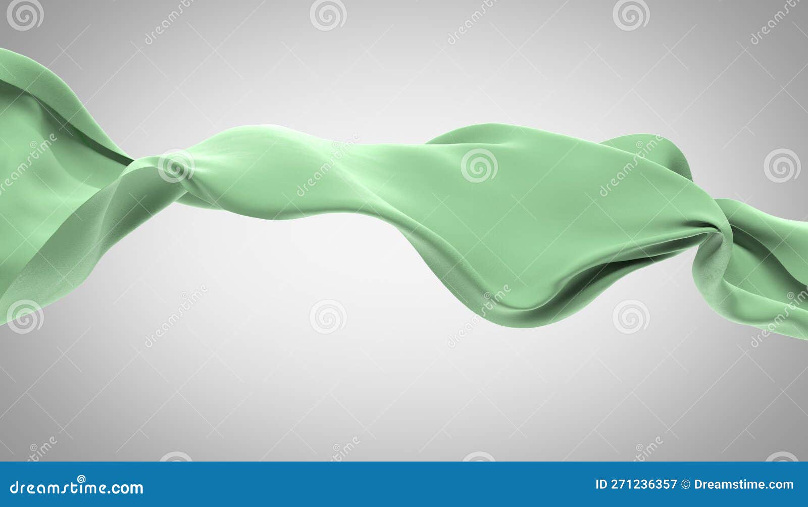 Abstract Wave Fabric Movement Dynamic Orange Color Stock Illustration ...