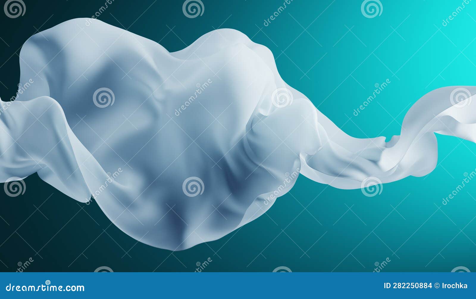 Abstract Wave Fabric Movement Dynamic. Stock Illustration ...