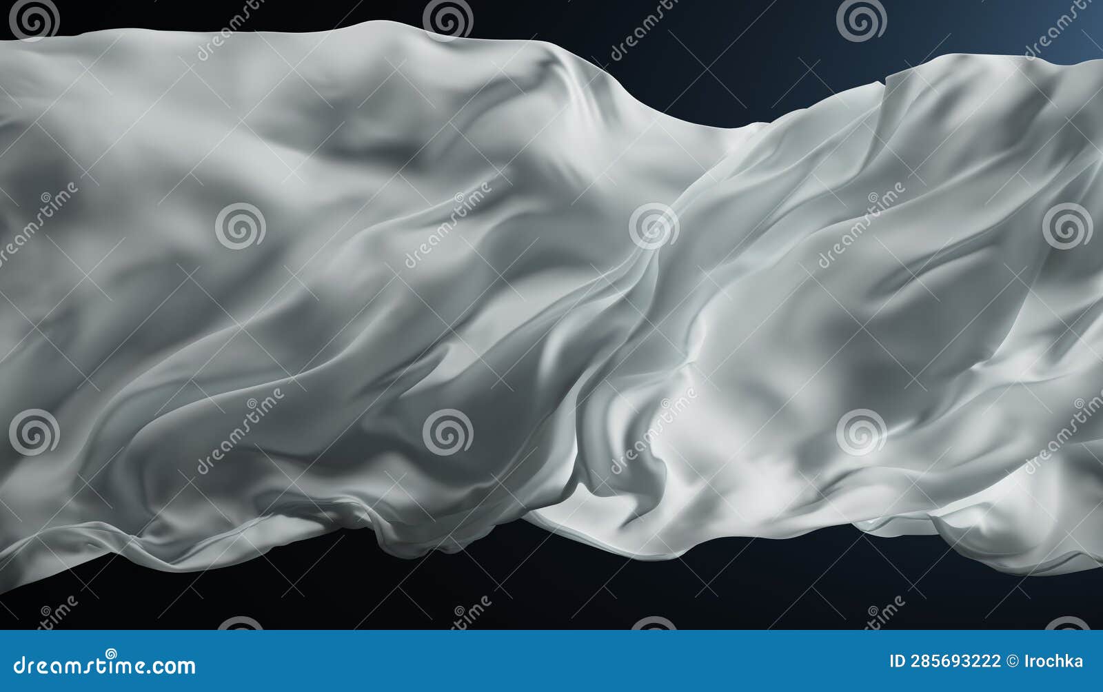 Abstract Wave Fabric Movement Dynamic. Stock Illustration ...