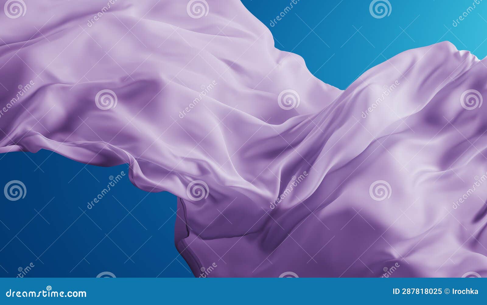 Abstract Wave Fabric Movement Dynamic. Stock Illustration ...