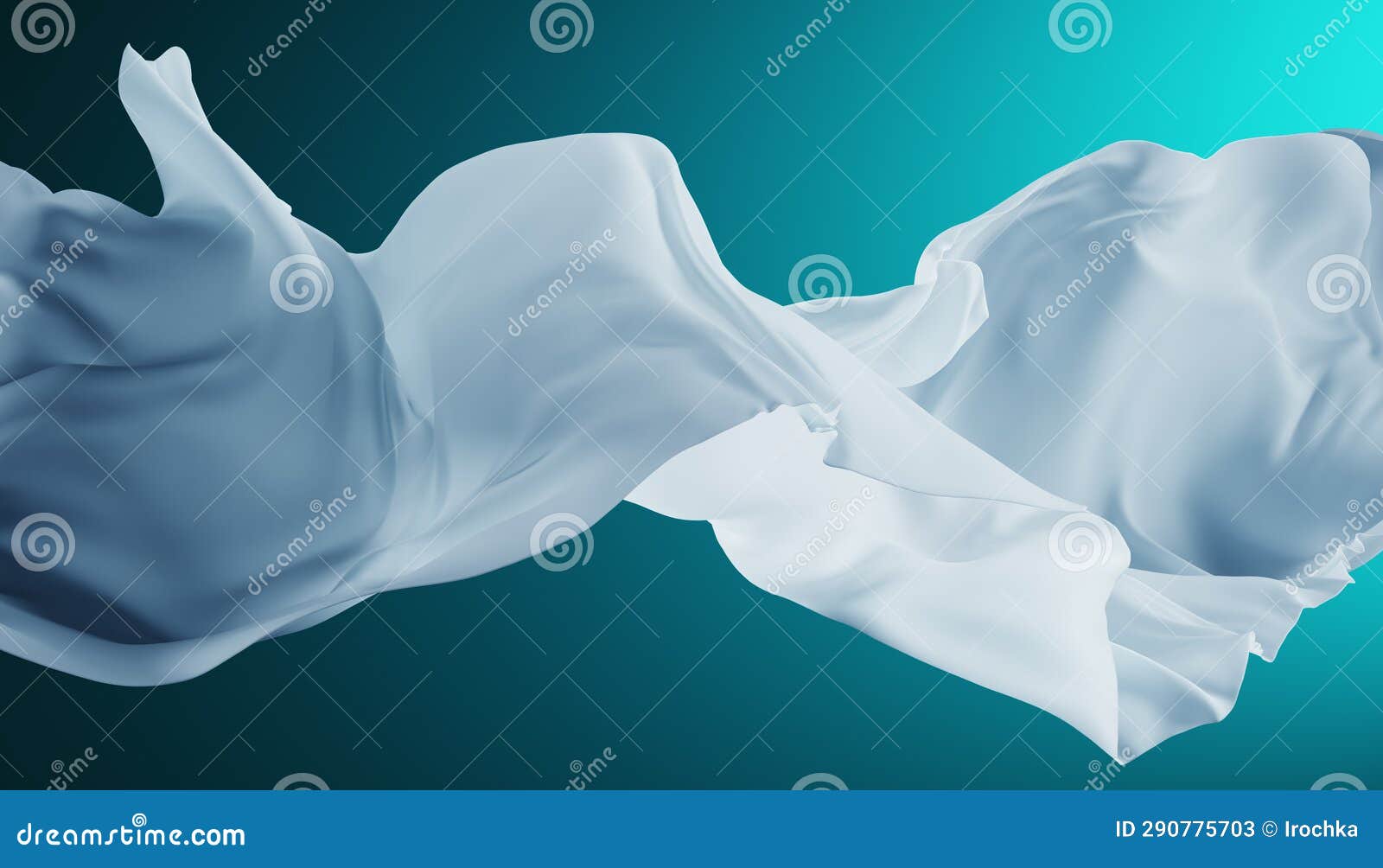 Abstract Wave Fabric Movement Dynamic. Stock Illustration ...