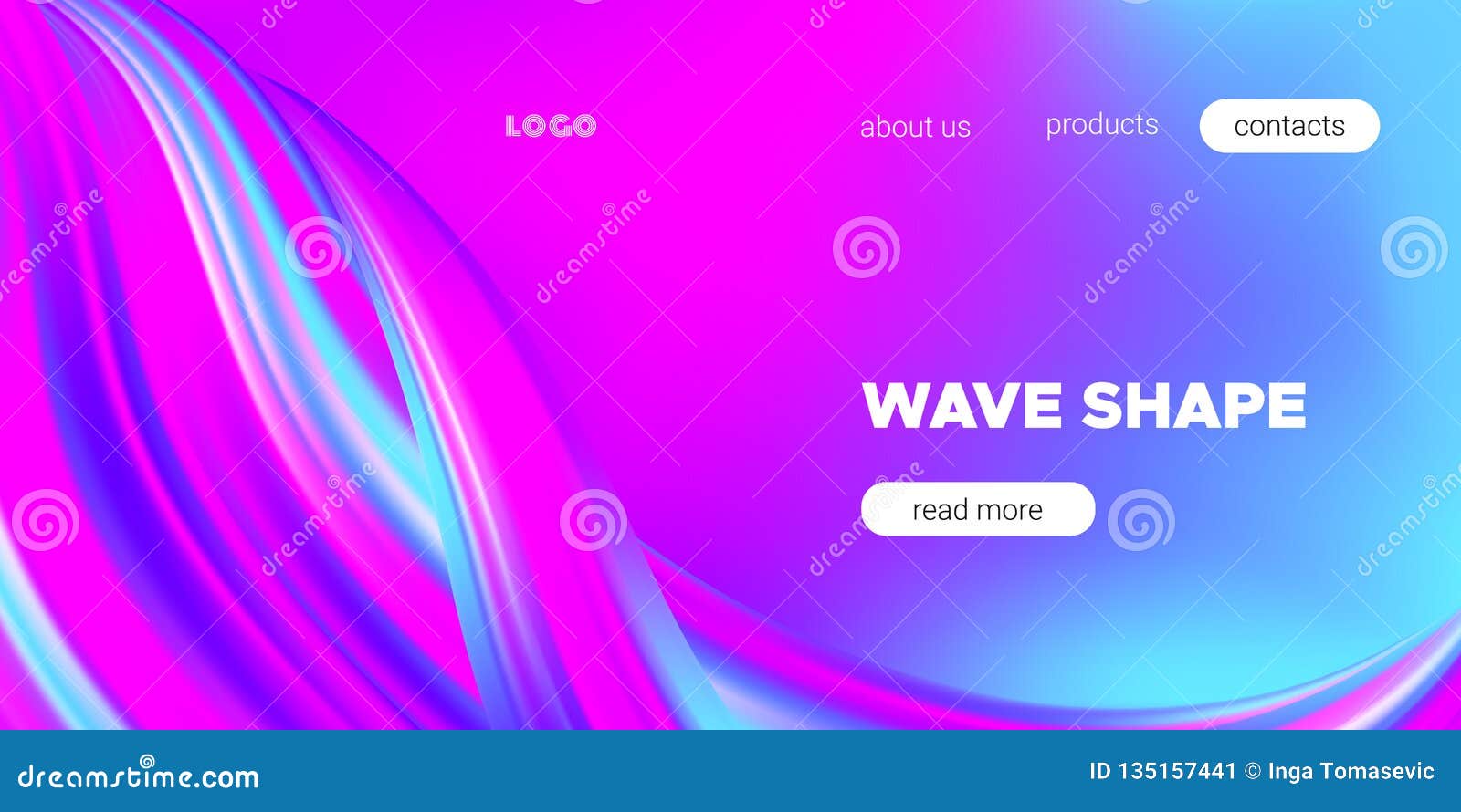 Abstract Wave Flow Background. Stock Vector - Illustration of creative ...