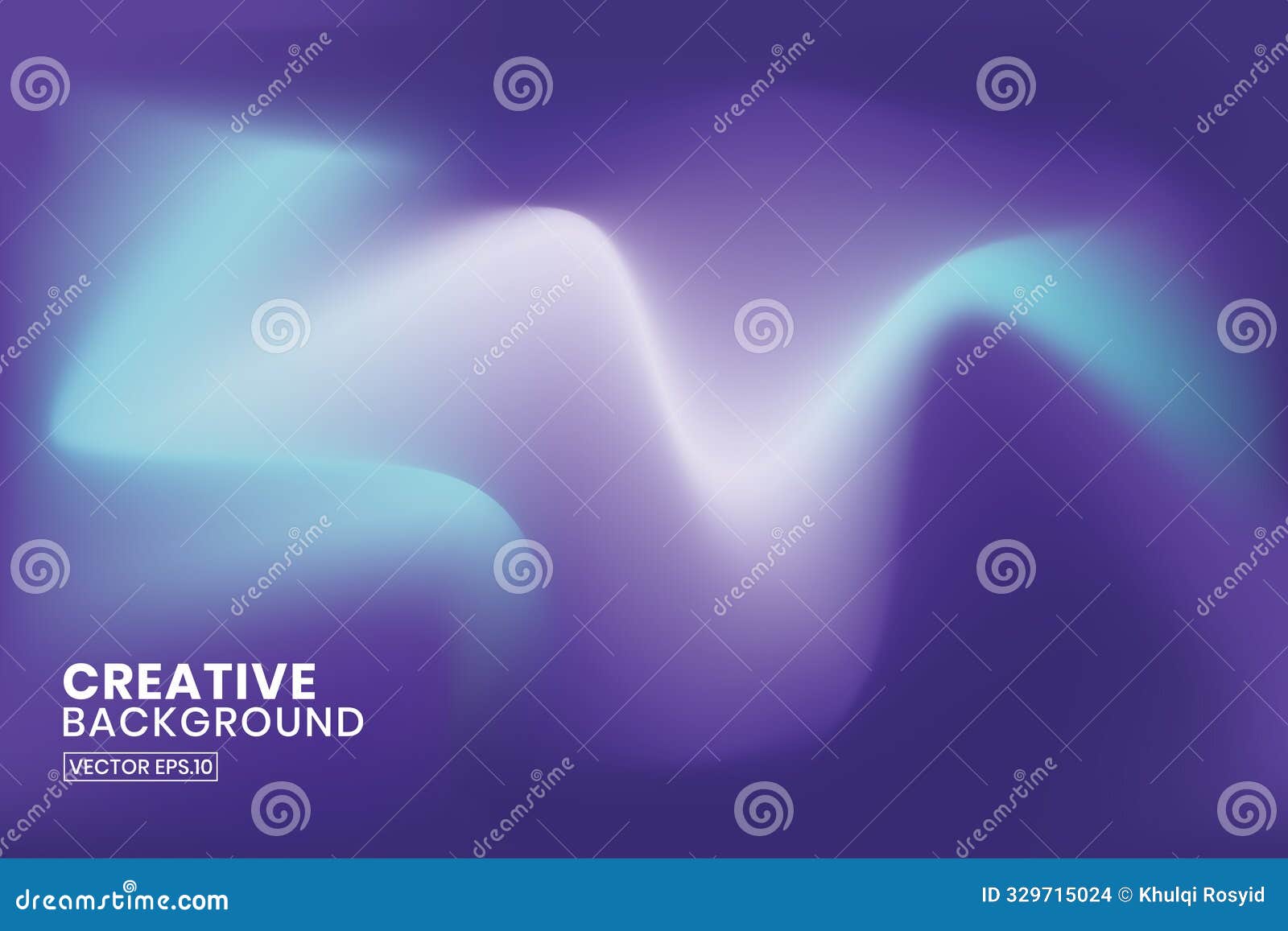 Abstract Wave Gradient, Blue, White and Purple, Background.Vector Stock ...