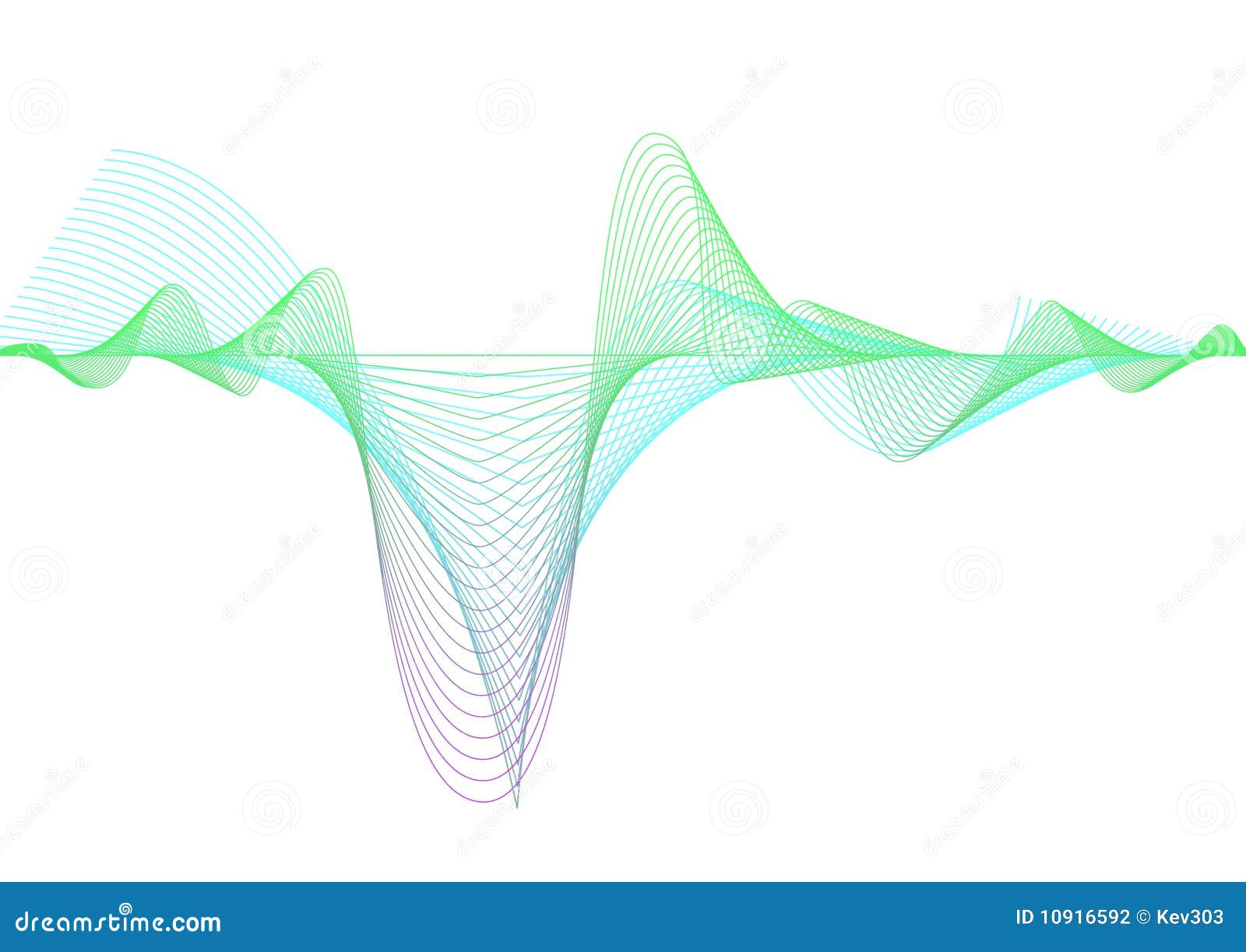 Abstract wave illustration stock illustration. Illustration of waving ...