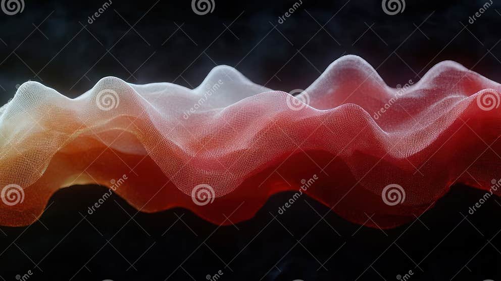 Abstract Wave-like Structure with Fluid Motion and Gradient Colors ...
