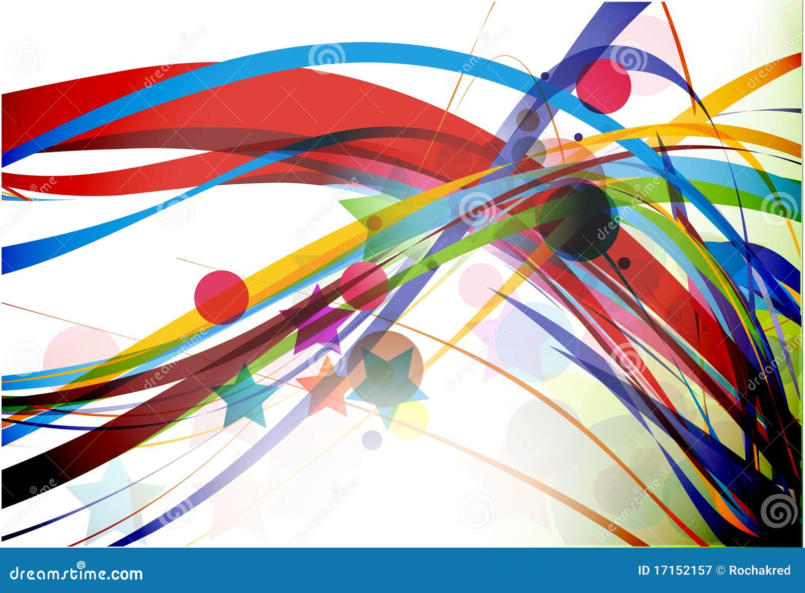 Abstract wave line stock vector. Illustration of lights - 17152157