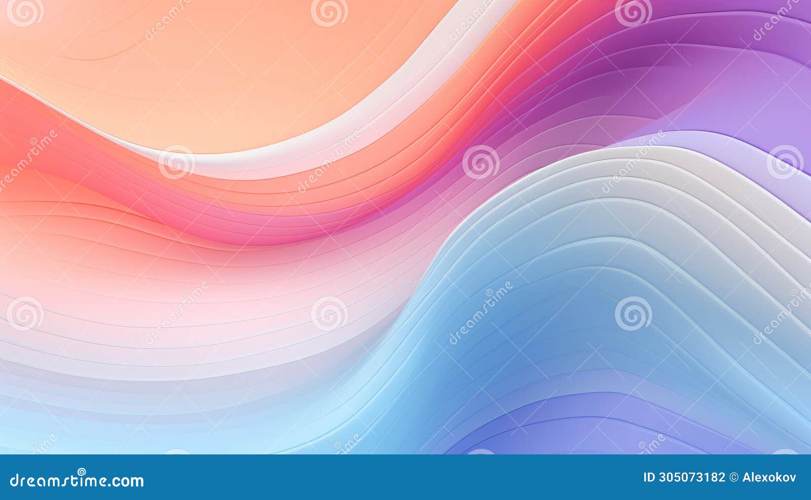 Abstract Wave Line Effect for Background and Wallpaper AI Generated ...