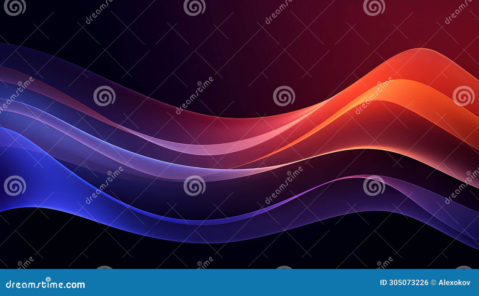 Abstract Wave Line Effect for Background and Wallpaper AI Generated ...