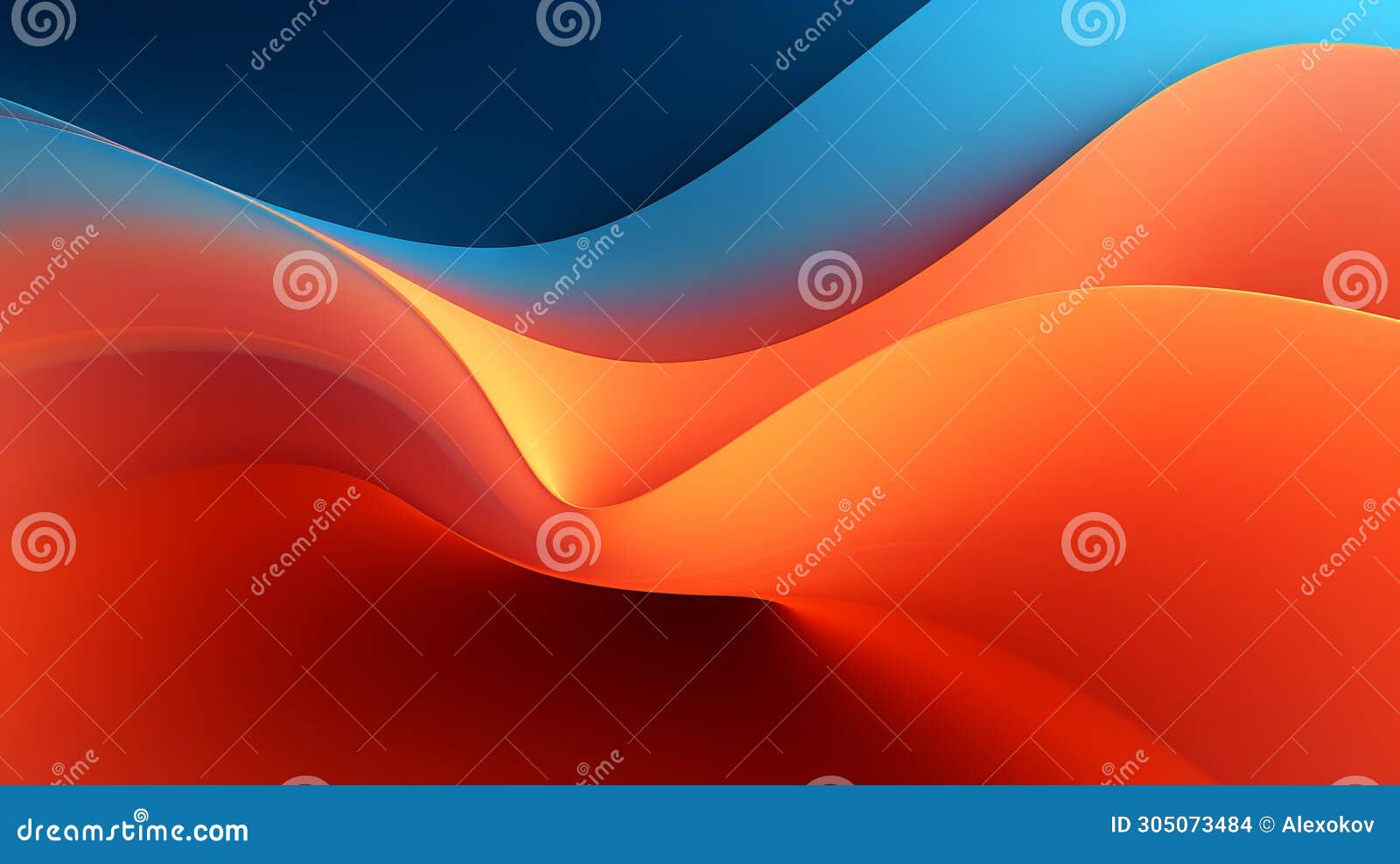 Abstract Wave Line Effect for Background and Wallpaper AI Generated ...