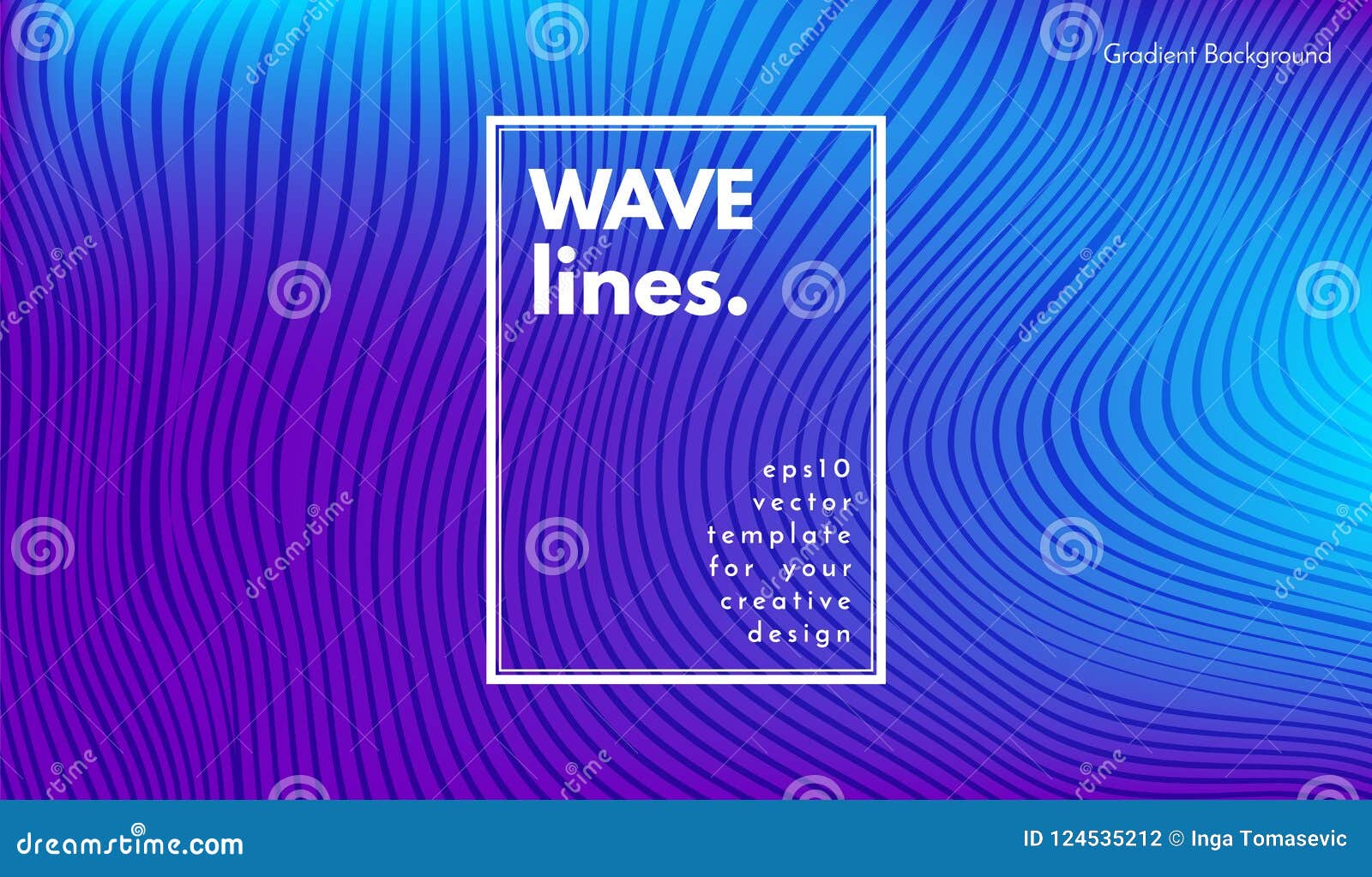 Abstract Wave Background. stock vector. Illustration of minimal - 124535212