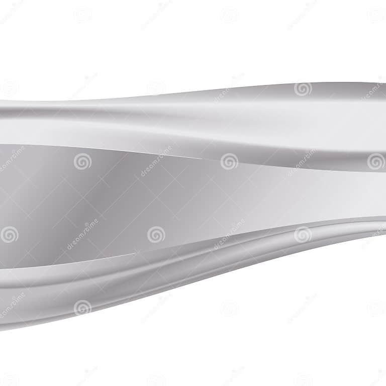 Abstract Wave of Metal. Raster 6 Stock Illustration - Illustration of ...