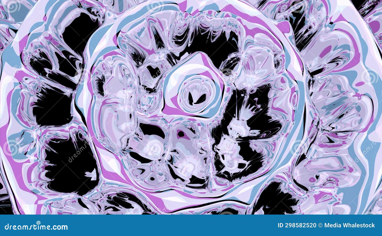 Abstract Wave Motion Graphics Background. Design. Pink Psychedelic ...