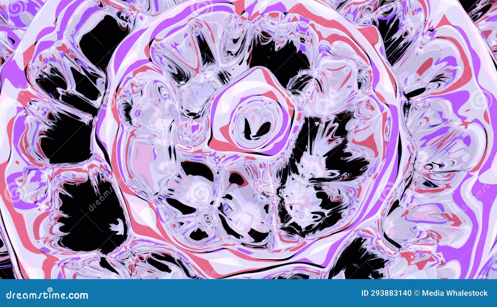 Abstract Wave Motion Graphics Background. Design. Pink Psychedelic ...