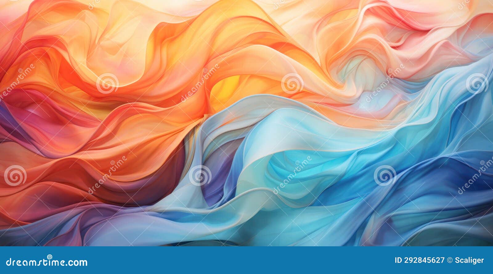 Abstract Wave Pattern of Colorful Fabric, Textile, Texture Background ...