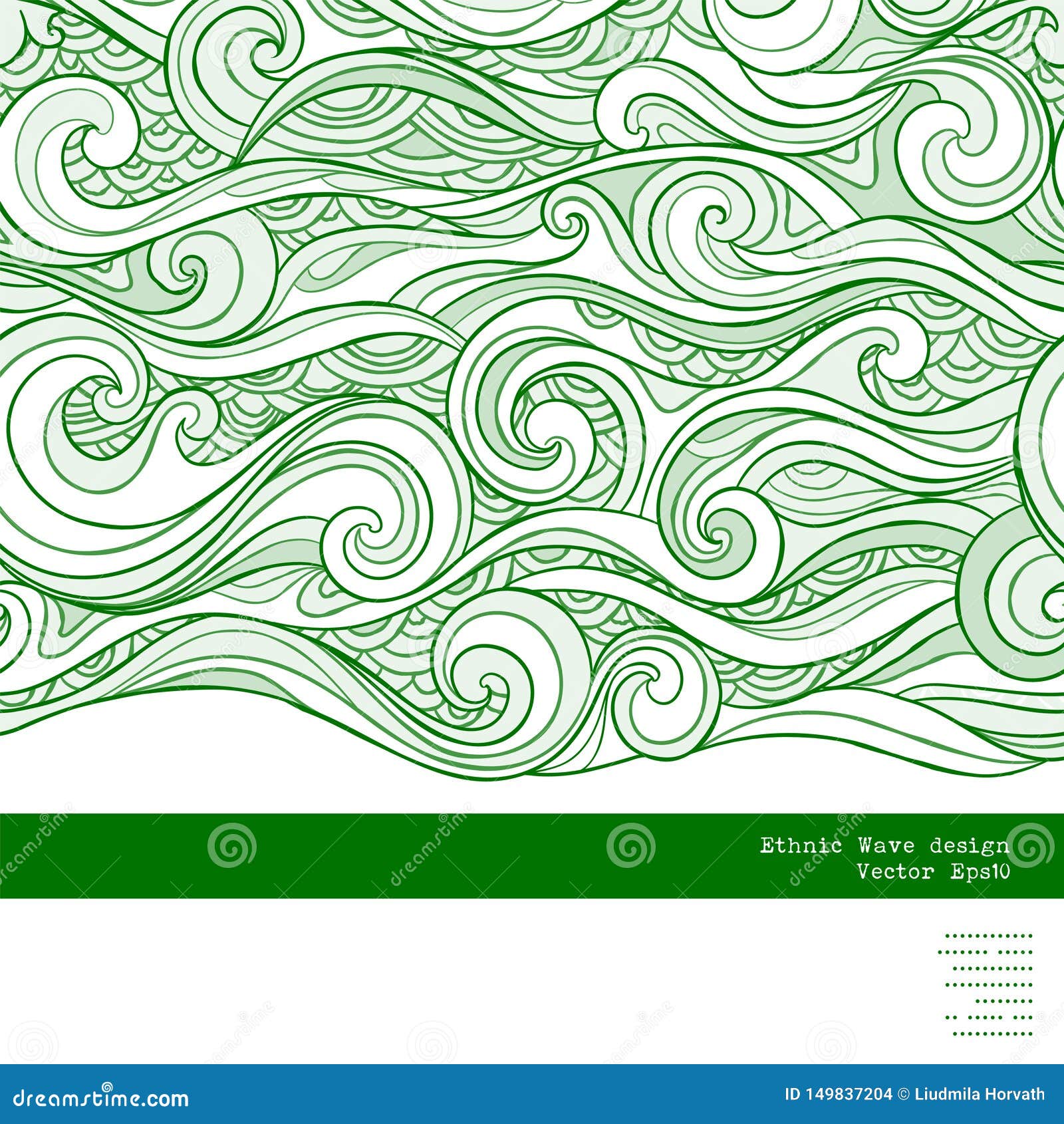 Abstract Wave Pattern for Packaging Design, Textile, Phone Case Print ...