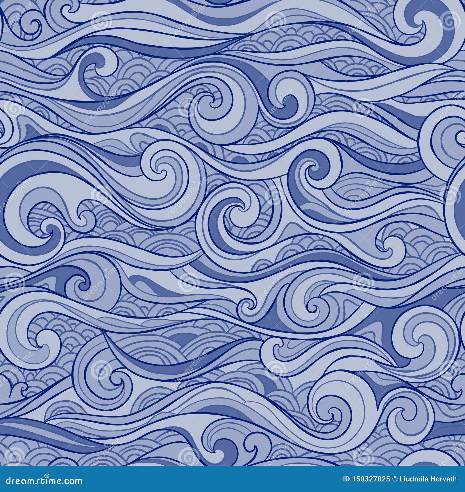 Abstract Wave Pattern for Packaging Design, Textile, Phone Case Print ...