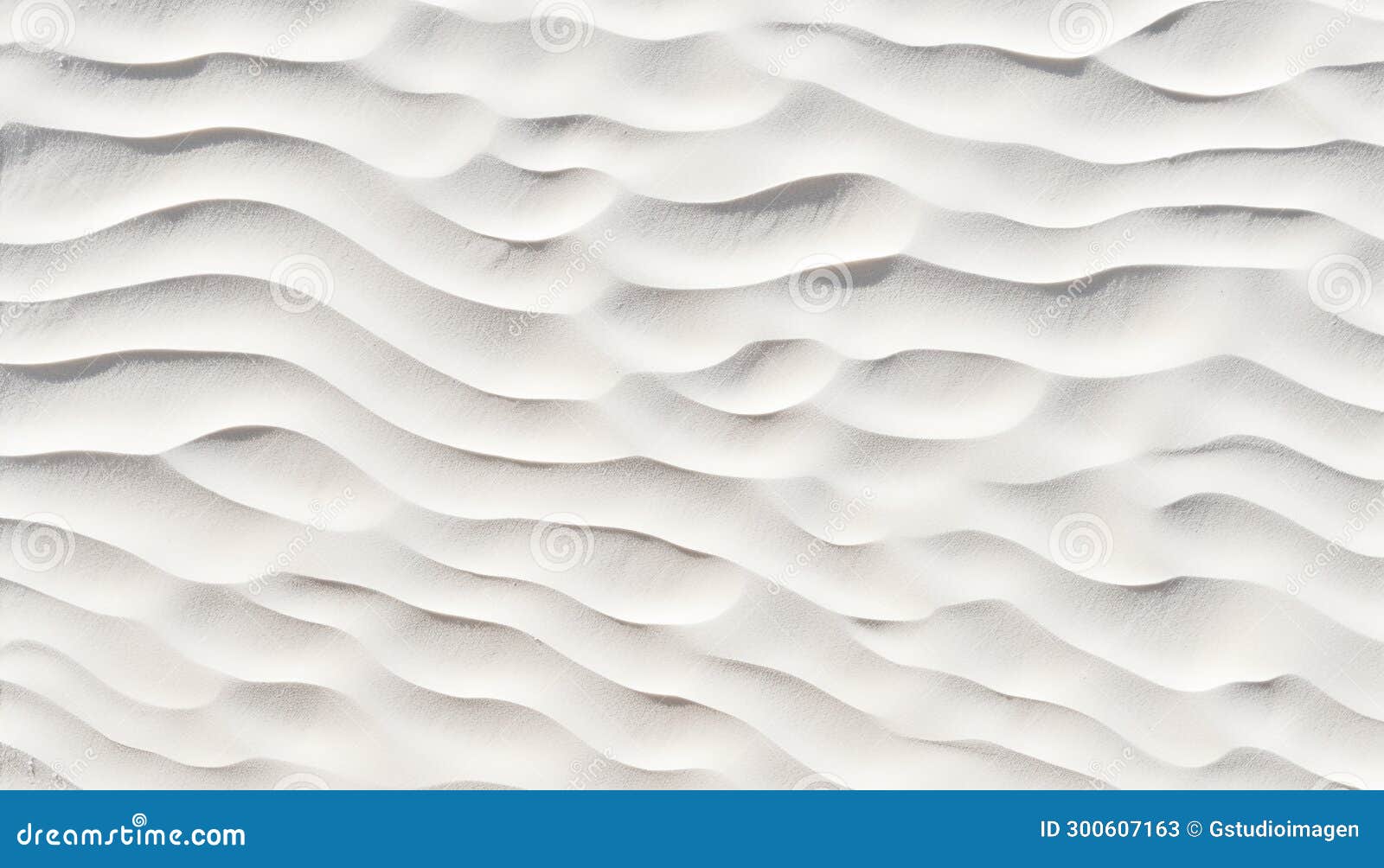 Abstract Wave Pattern on Sand Dune, White Backdrop Generated by AI ...