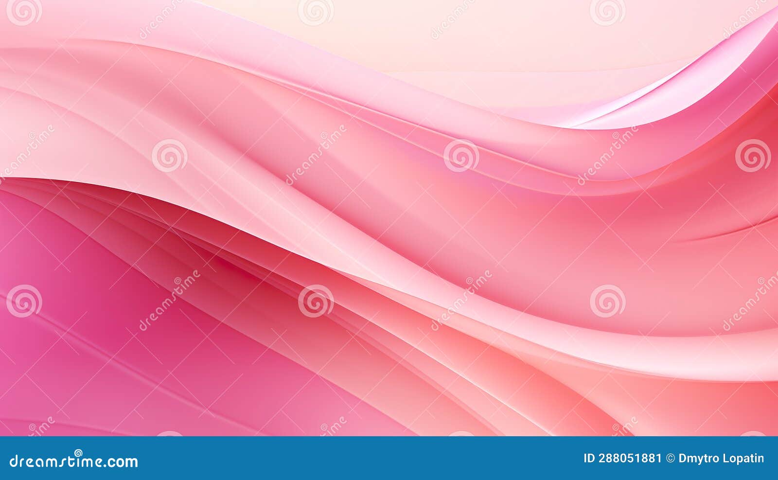 Abstract Wave Pink Background, Textured Smooth Pattern, Generative AI ...