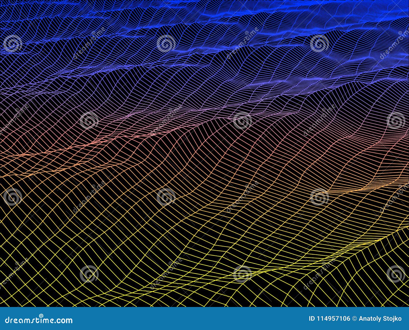 Abstract Wave Polygonal Background. Color Wavy Structure with Li Stock ... Abstract Wave Polygonal Background. Color Wavy Structure with Li Stock ...