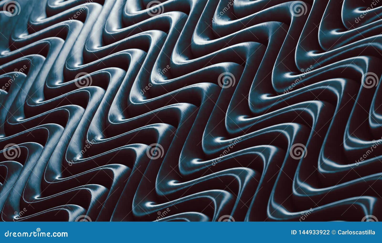 Abstract Wave and Ripple Surface Background.3d Illustration Stock ...