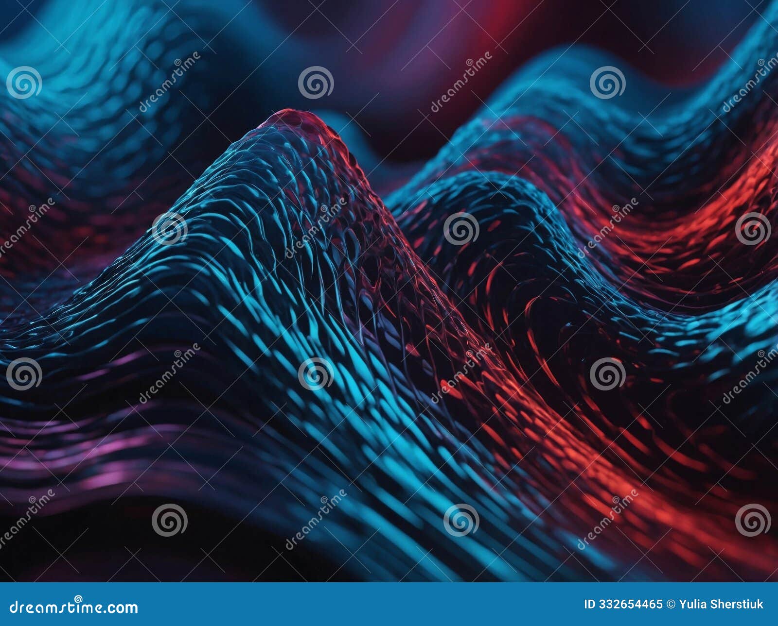 Flowing New Technology Banner Inverted Black And White Effect Stock ...