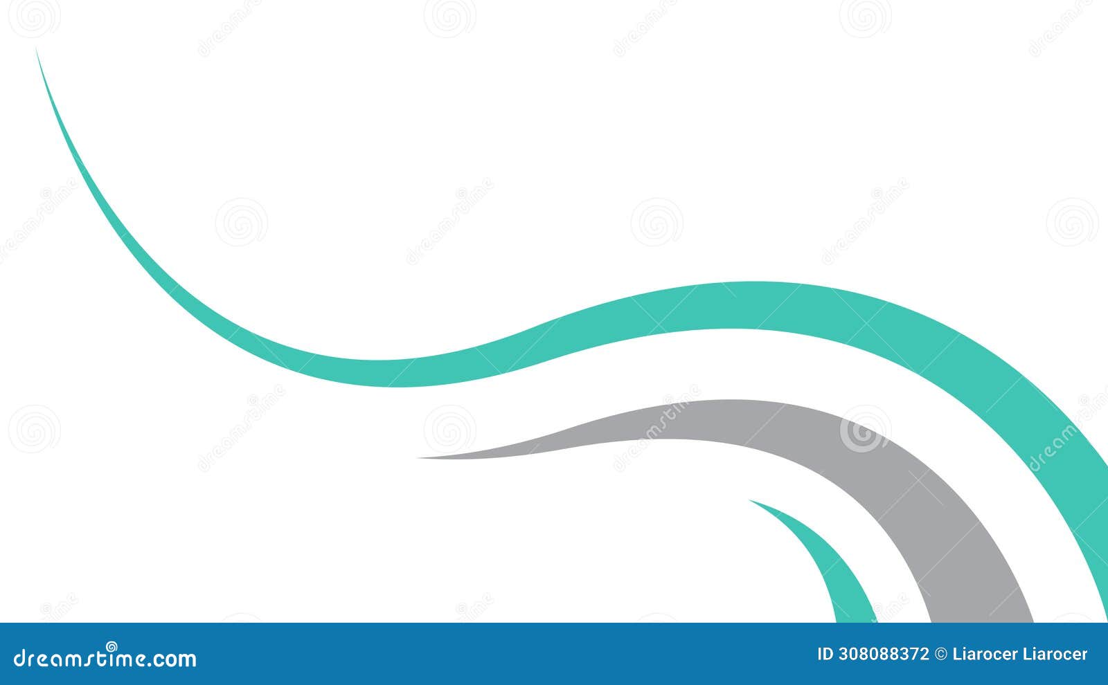 Abstract Wave Spalsh Swoosh Background Stock Vector - Illustration of ...