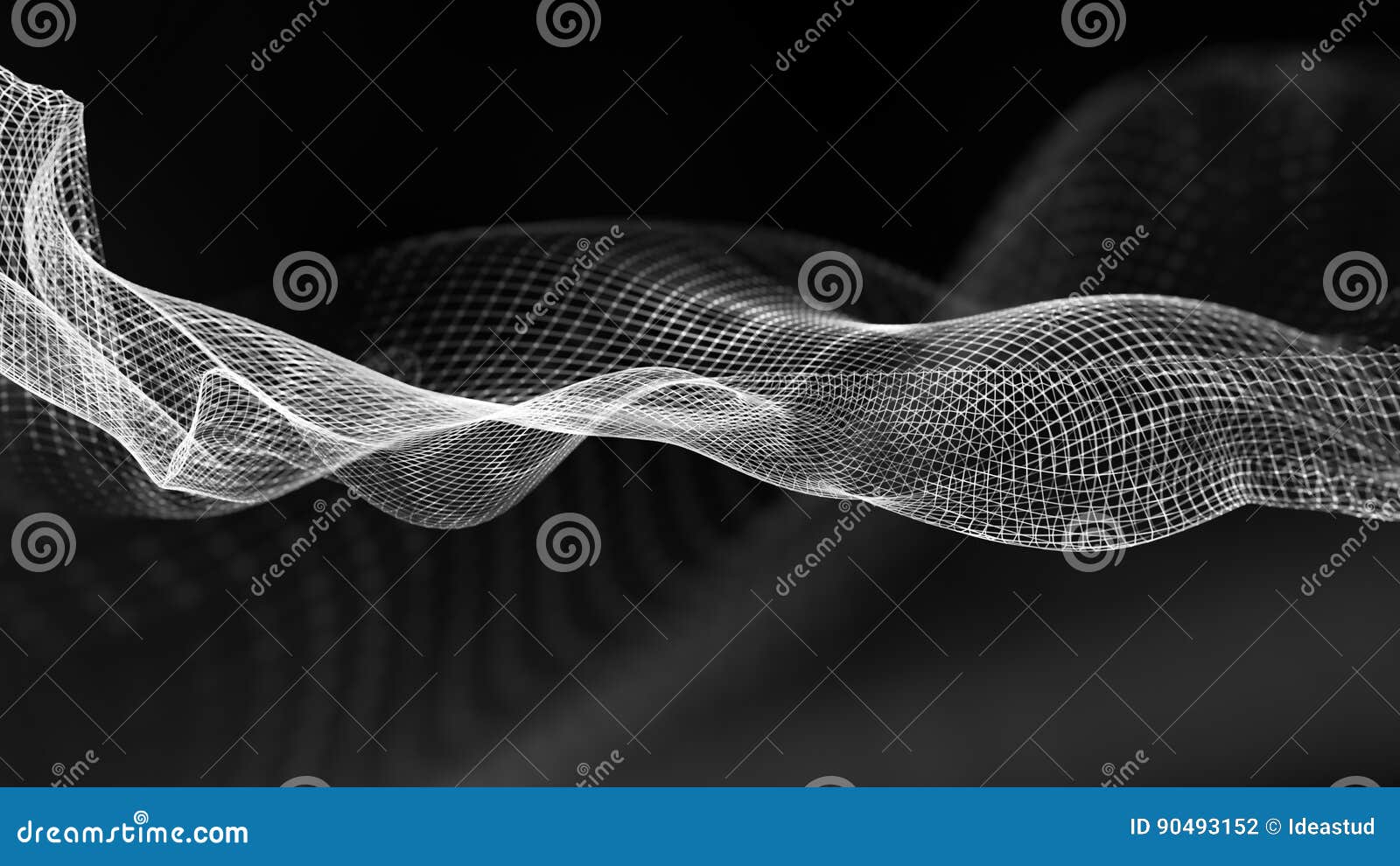 Abstract Wave Structure Scientific Background Stock Photo - Image of ...