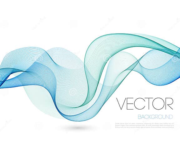 Abstract Wave Template Background Brochure Design Stock Vector ...