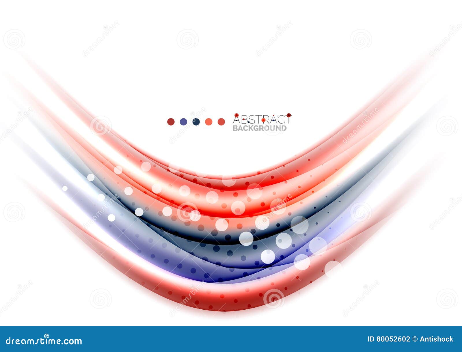 Abstract wave template stock vector. Illustration of design - 80052602