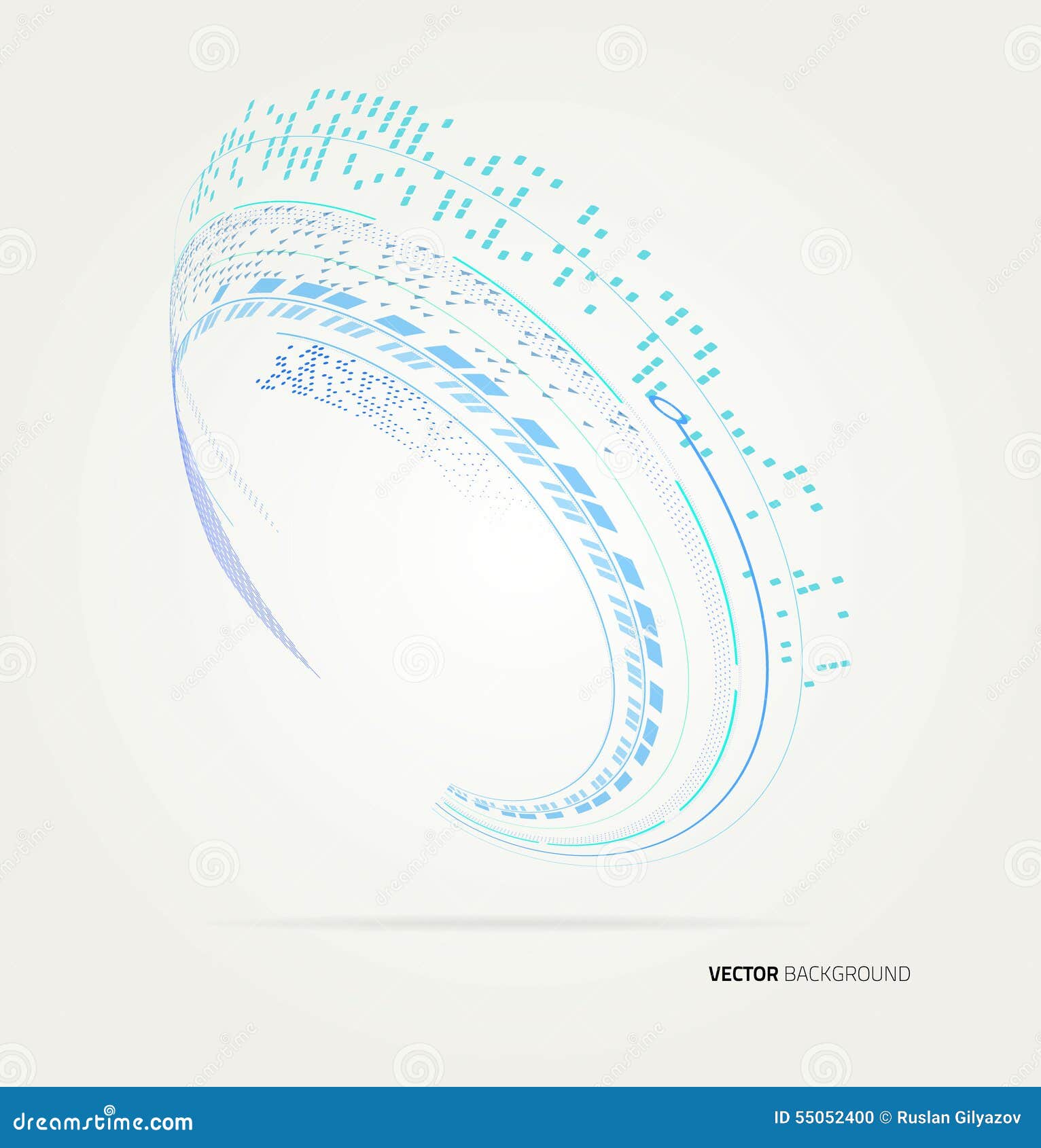 Abstract Wave Vector Shapes Template Stock Vector - Illustration of ...