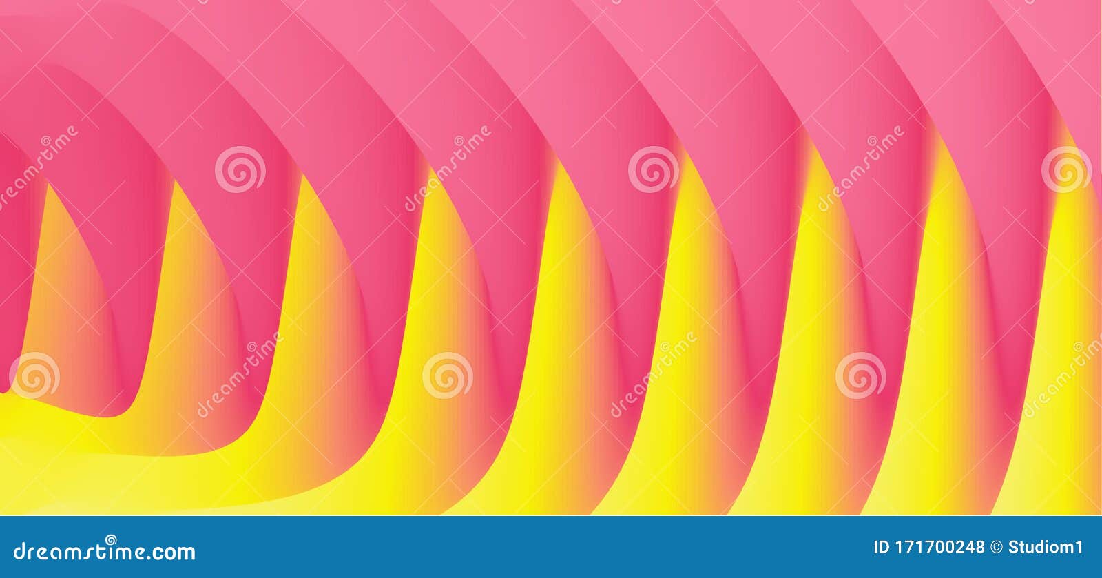 Abstract Waved Background with Layers. Trendy Covers Design Stock ...