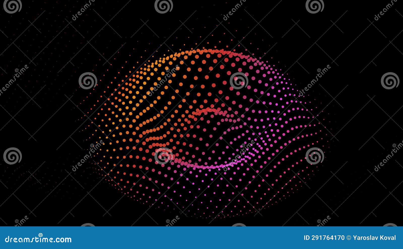 Abstract Waveform Net Pulsating Hole Dots Nodes Banner Resilience ...