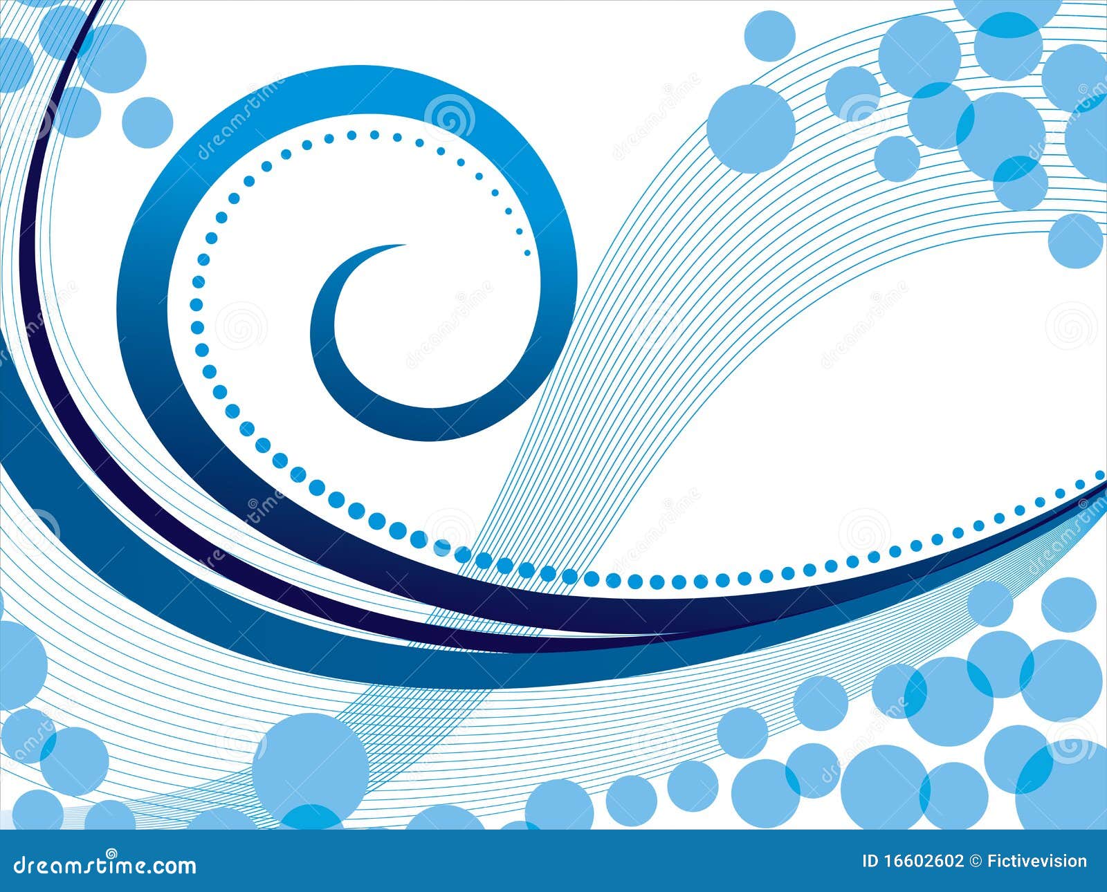Abstract waves stock vector. Illustration of decoration - 16602602