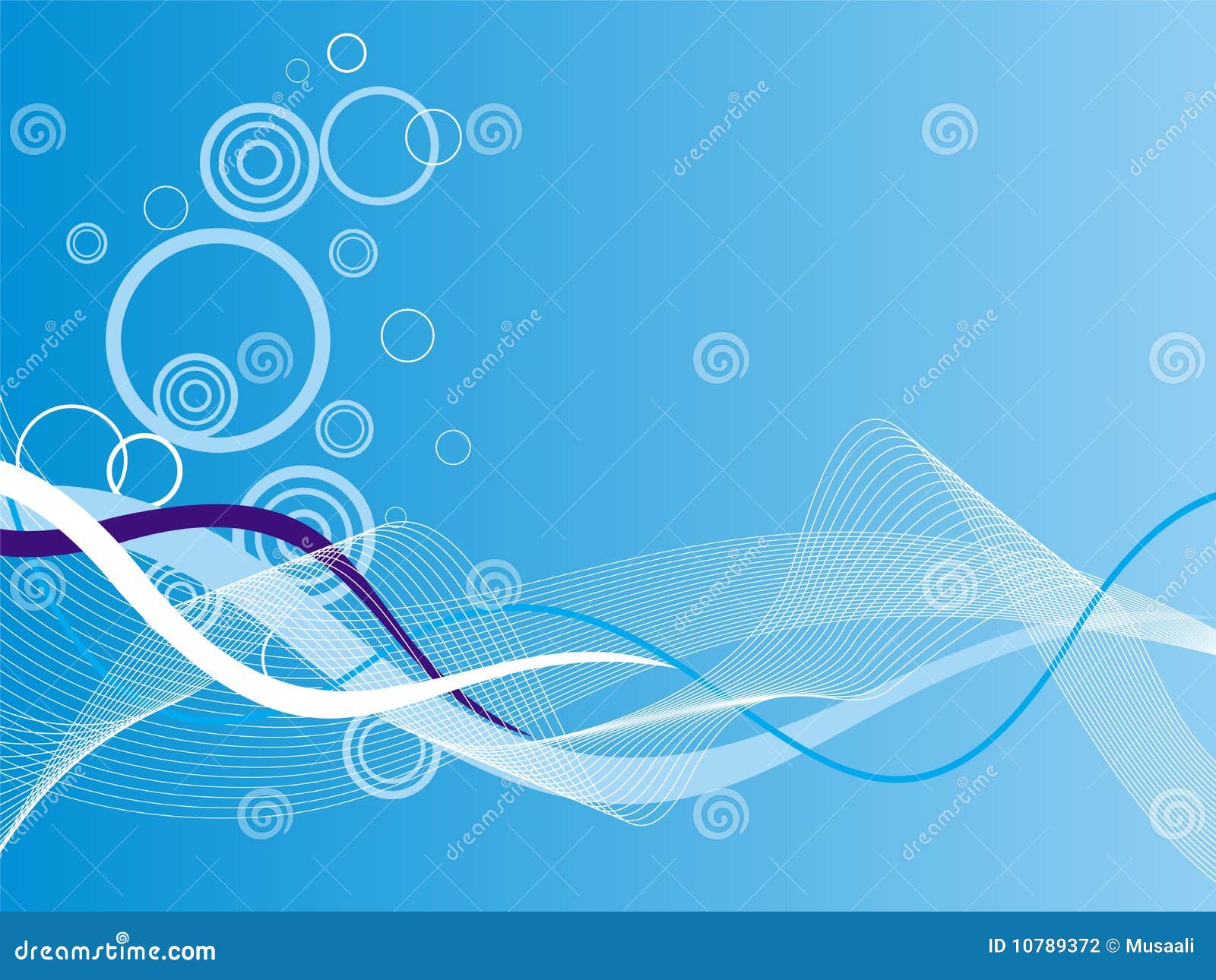 ABSTRACT WAVES BACKGROUND stock illustration. Illustration of shapes ...