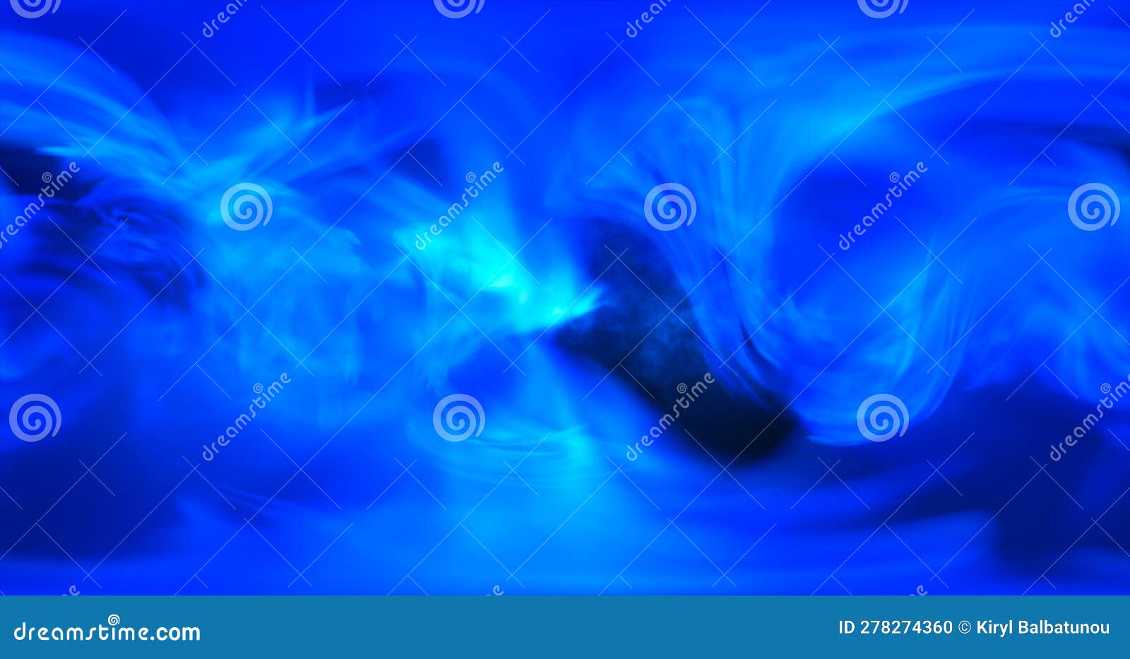 Abstract Waves of Iridescent Glowing Energy Magical Cosmic Galactic ...