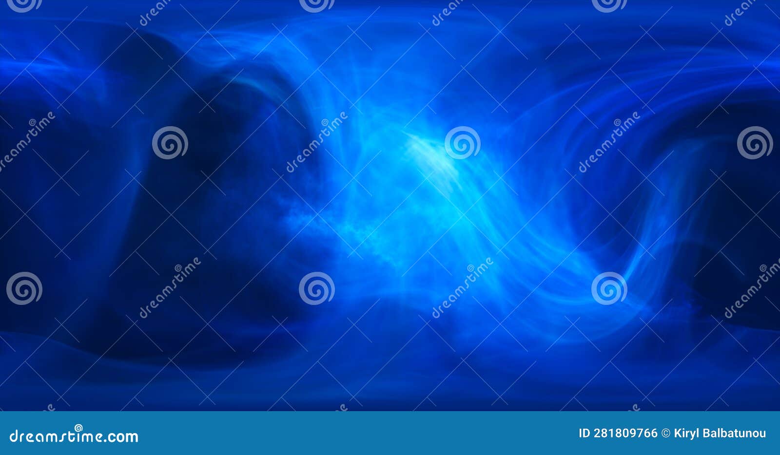 Abstract Waves of Iridescent Glowing Energy Magical Cosmic Galactic ...
