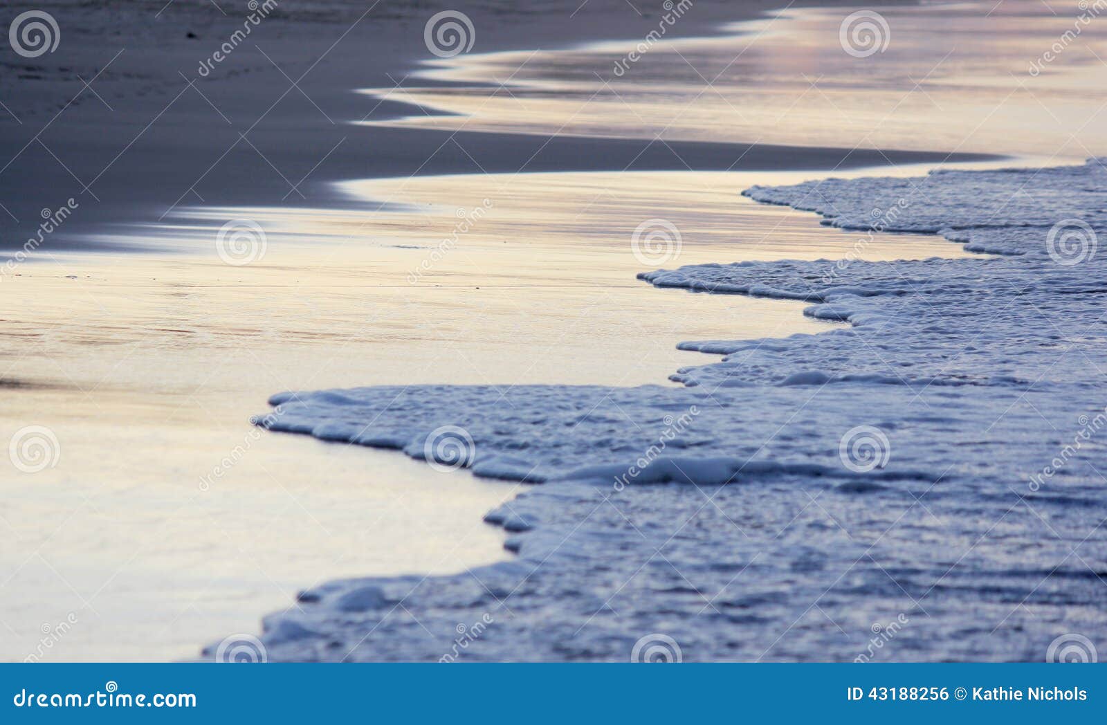Abstract Waves with Sunset Reflections 2 Stock Photo - Image of holiday ...
