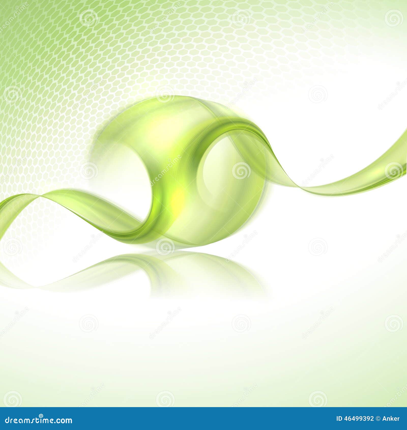 Abstract Waving Beautiful Green Color Background Stock Photography ...