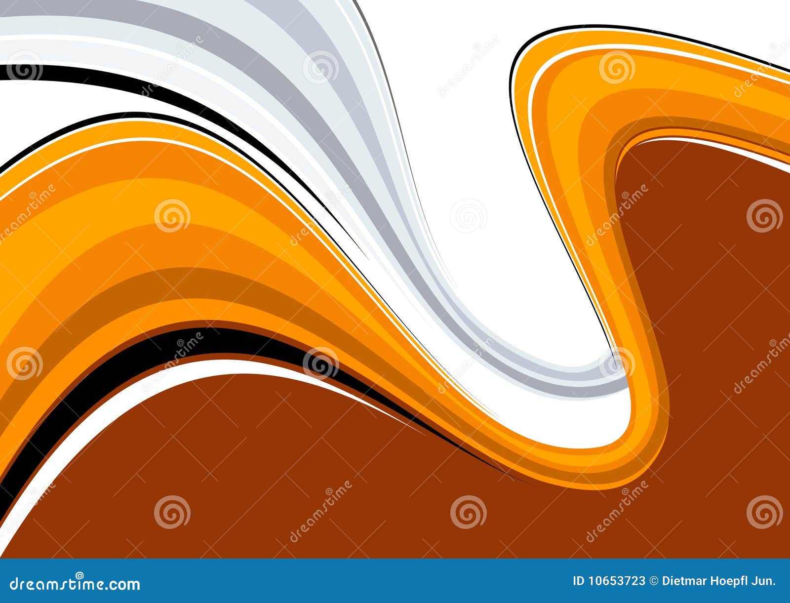 Abstract Wavy Background stock vector. Illustration of artistic - 10653723