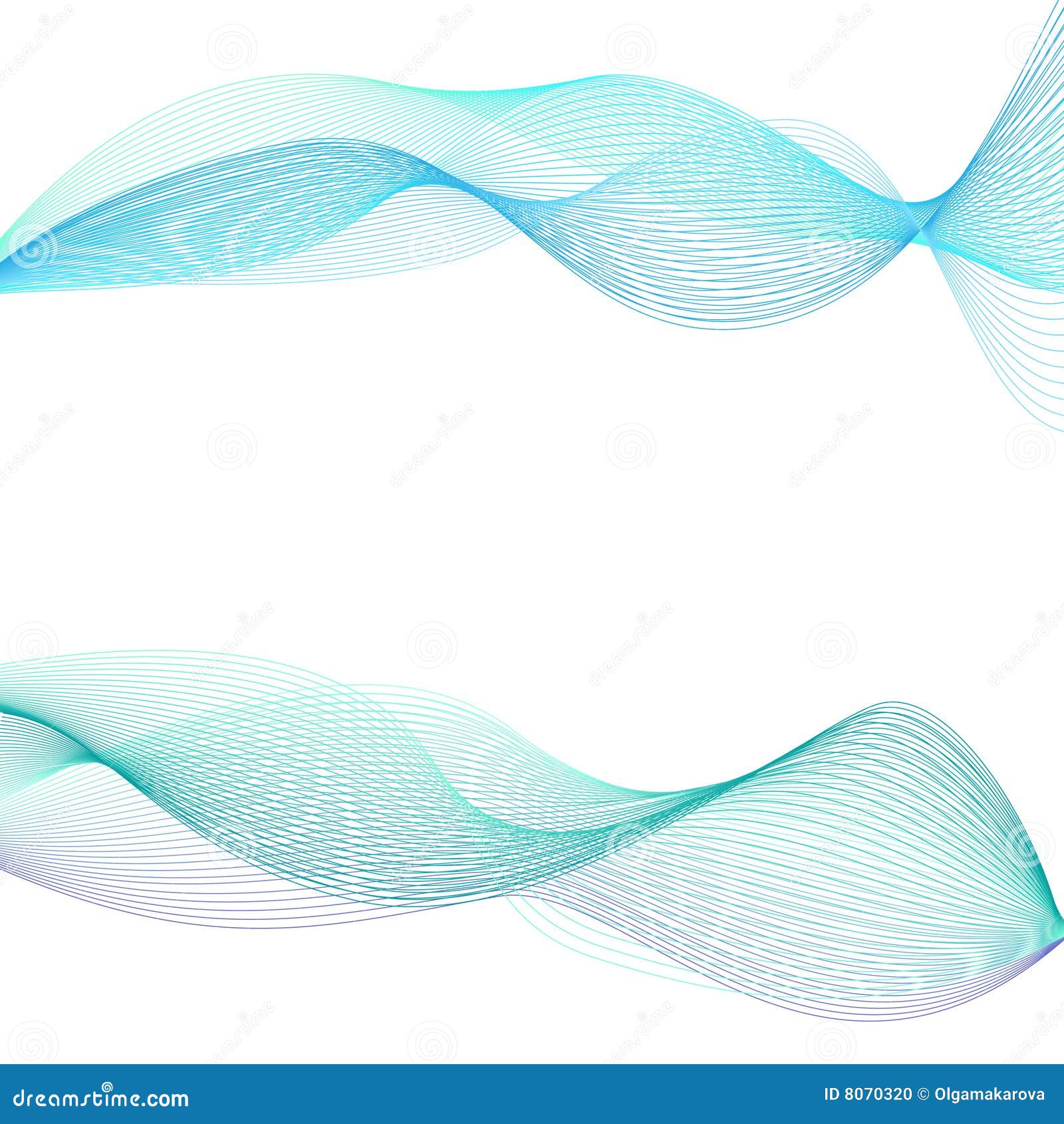 Abstract wavy background stock vector. Illustration of flowing - 8070320