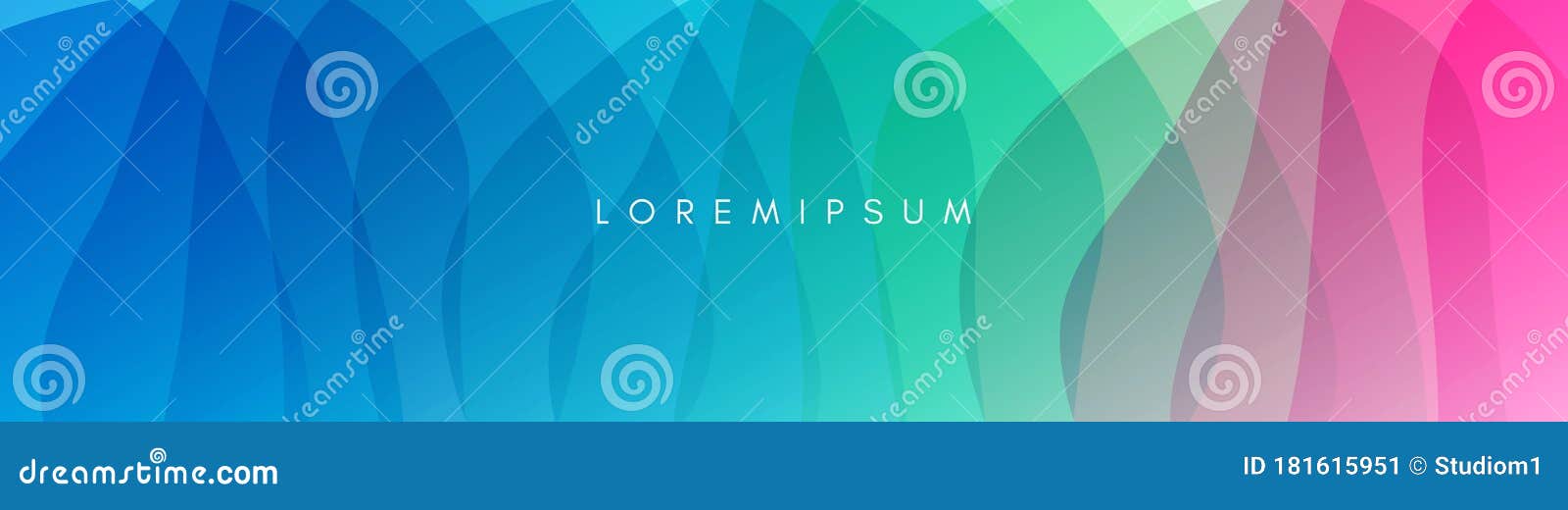 Abstract Wavy Background with Dynamic Effect. Modern Screen Design for ...